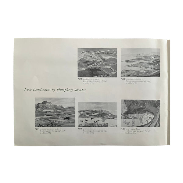 Curwen Topographical Lithographs | Twentieth Century Posters